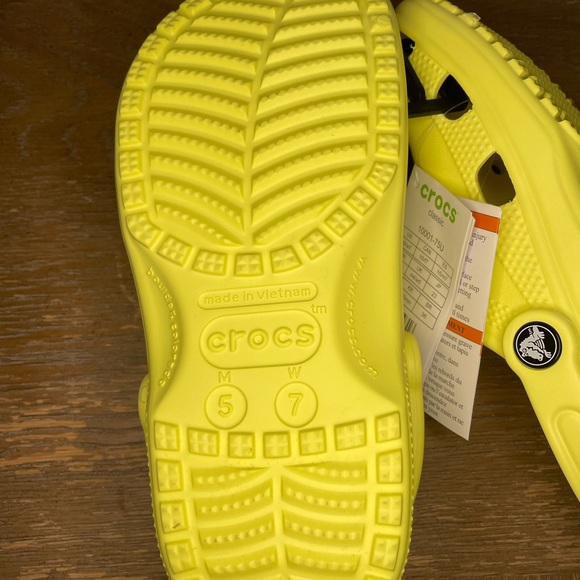 CROCS | Shoes | Crocs Yellow Sandals | Poshmark